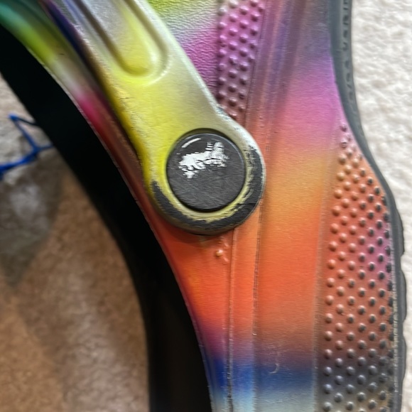 CROCS | Shoes | Crocs Spray Paint Design | Poshmark